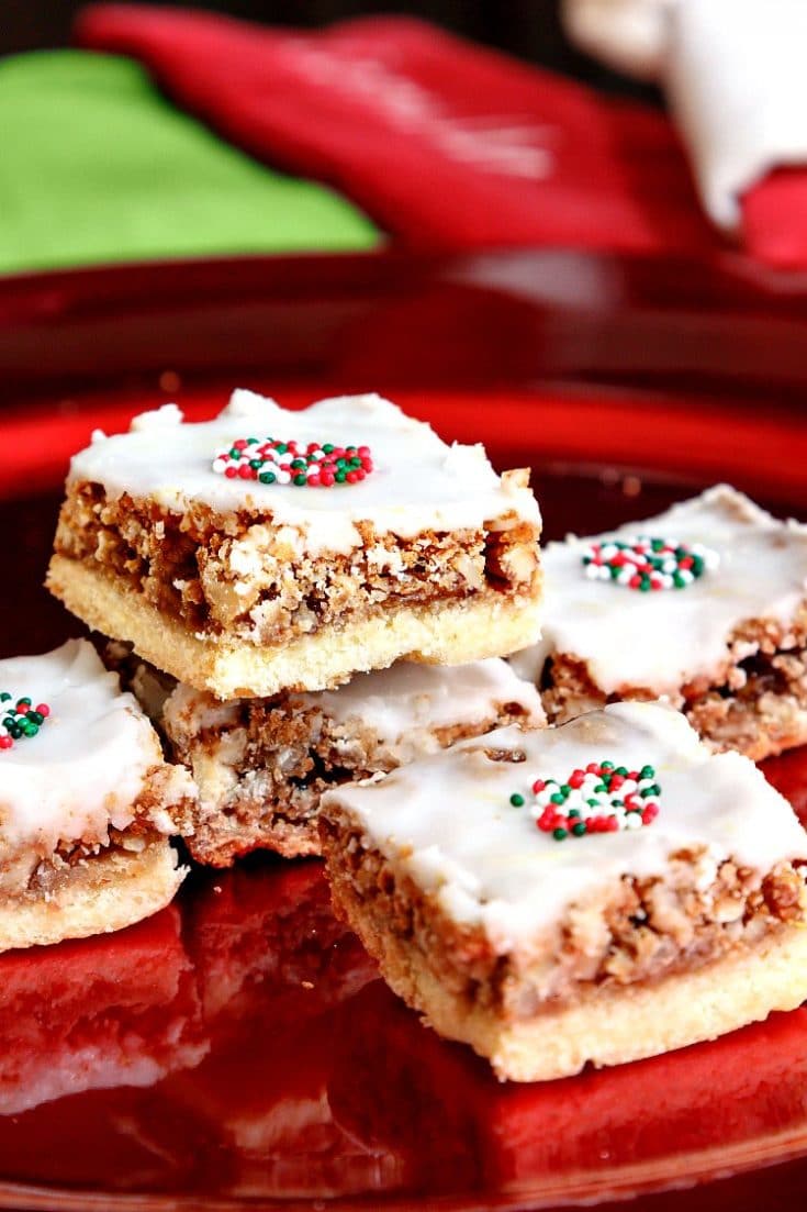 Angel Slices (Pecan Slices) | The Best Christmas Cookie Ever