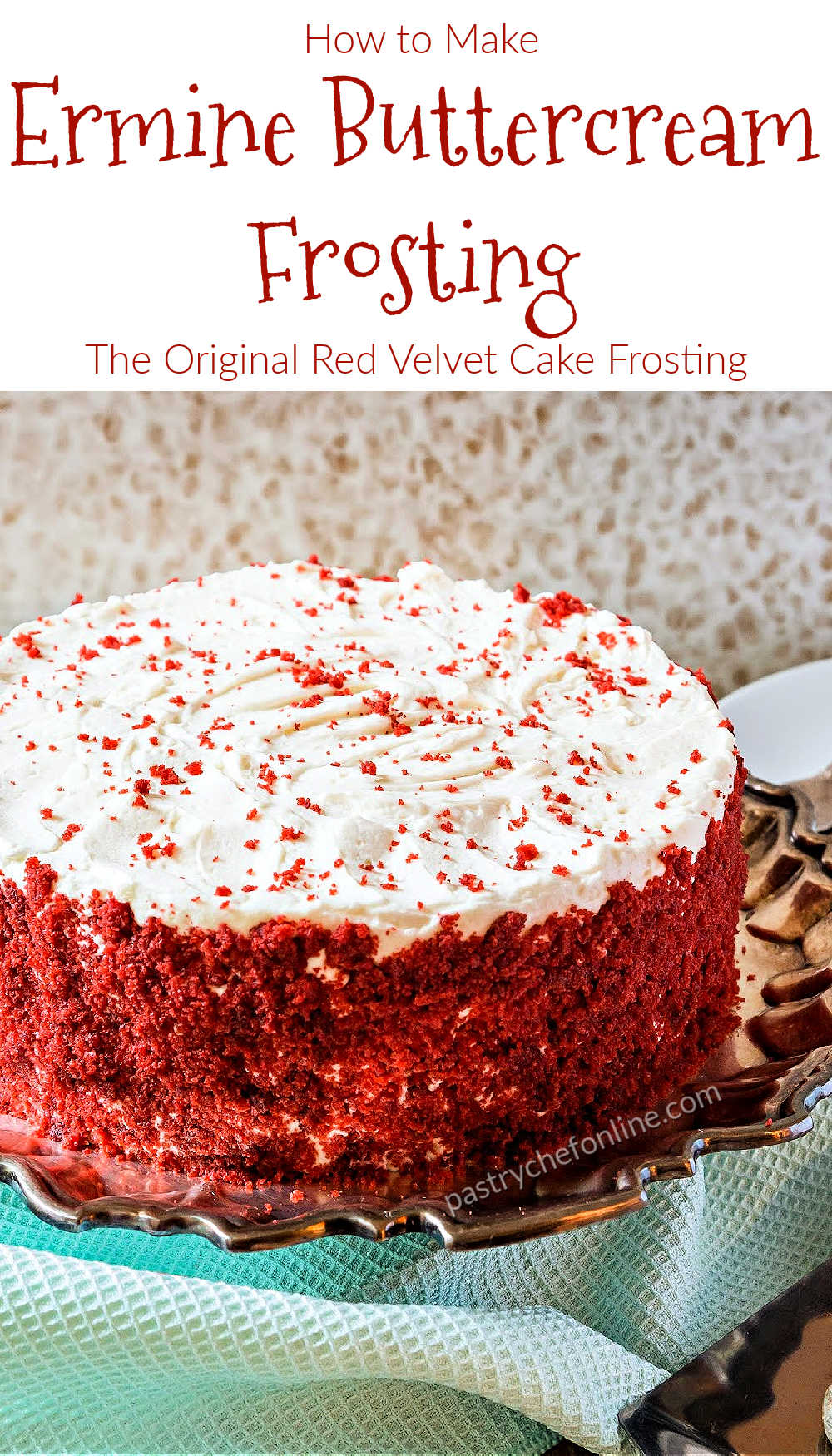 Ermine Frosting for Red Velvet Cake - Pastry Chef Online