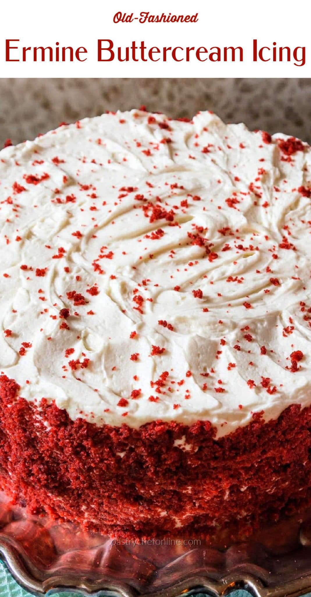 Ermine Frosting for Red Velvet Cake - Pastry Chef Online