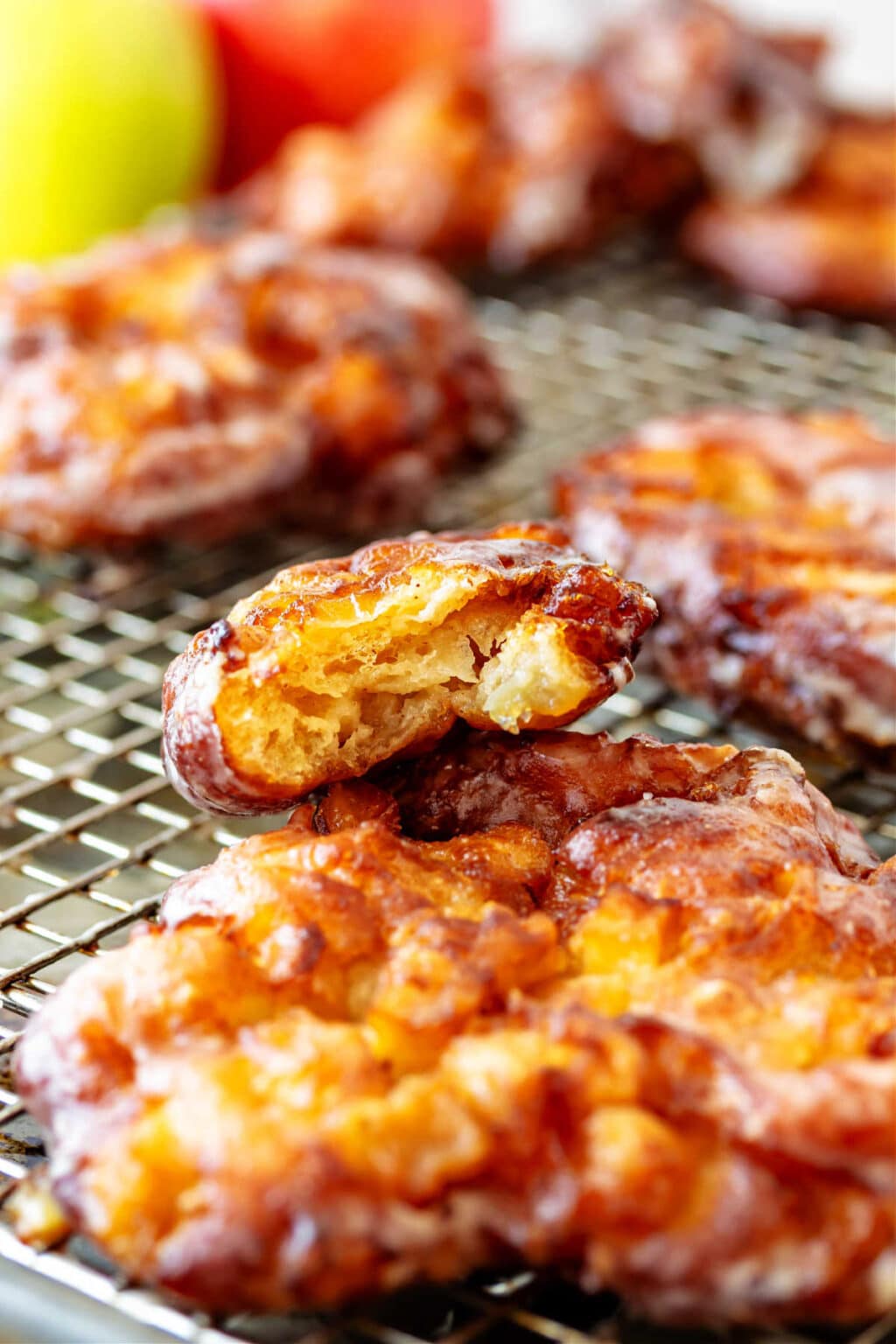 The Best Yeast-Raised Apple Fritters - Pastry Chef Online