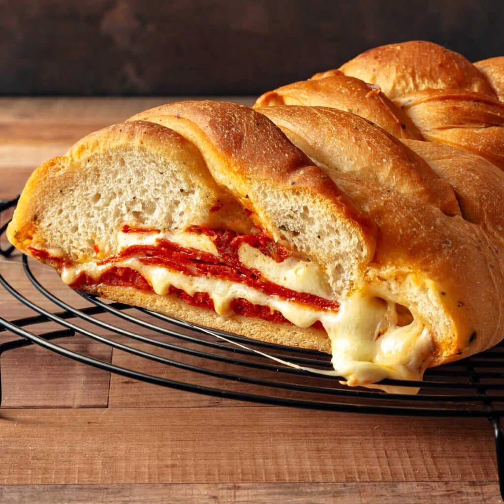 Braided Pepperoni Bread - Pastry Chef Online