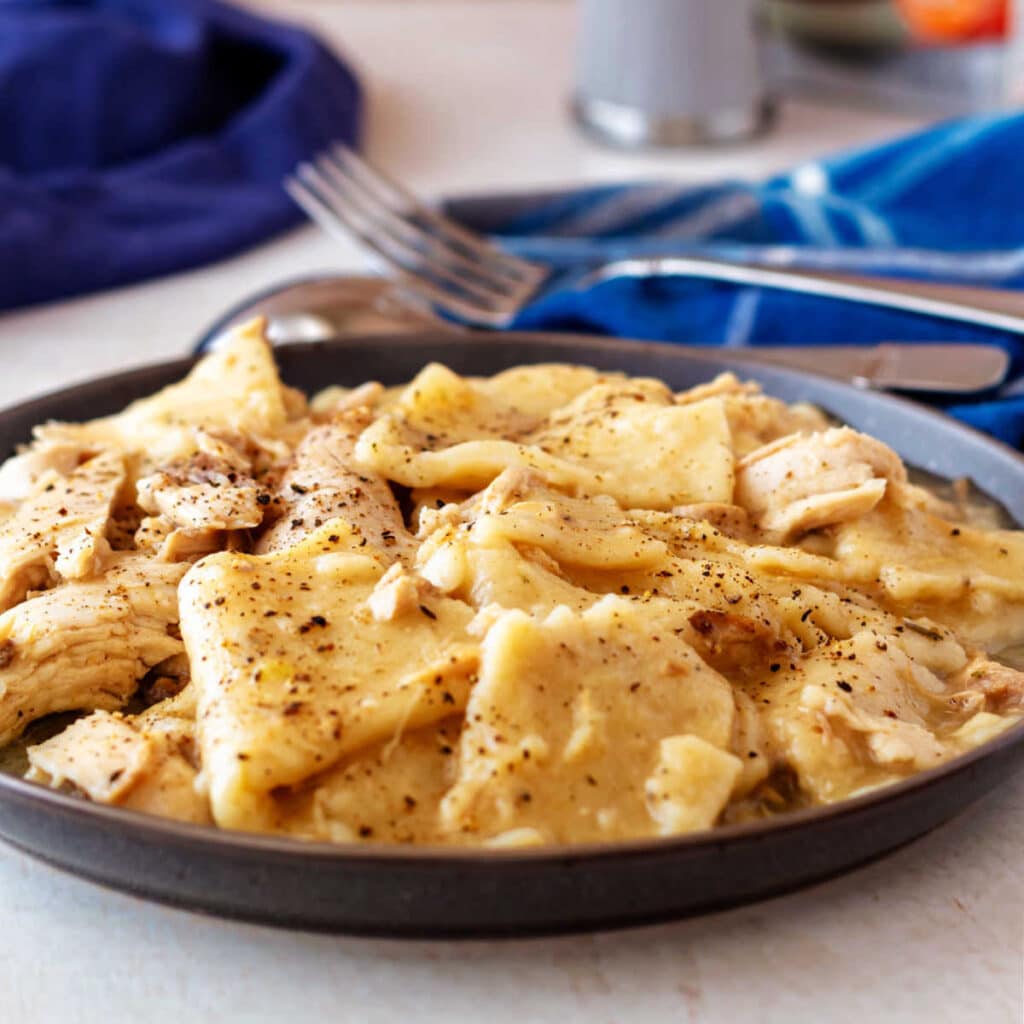 Southern Chicken and Flat Dumplings - Pastry Chef Online