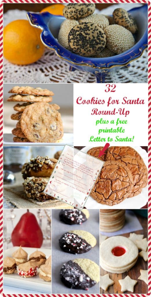 Cookies for Santa Round-Up | Printable Note to Santa