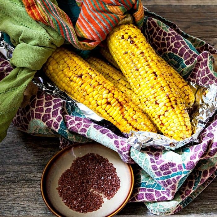 Sweet Tea Roasted Corn on the Cob | Southern Grilled Corn