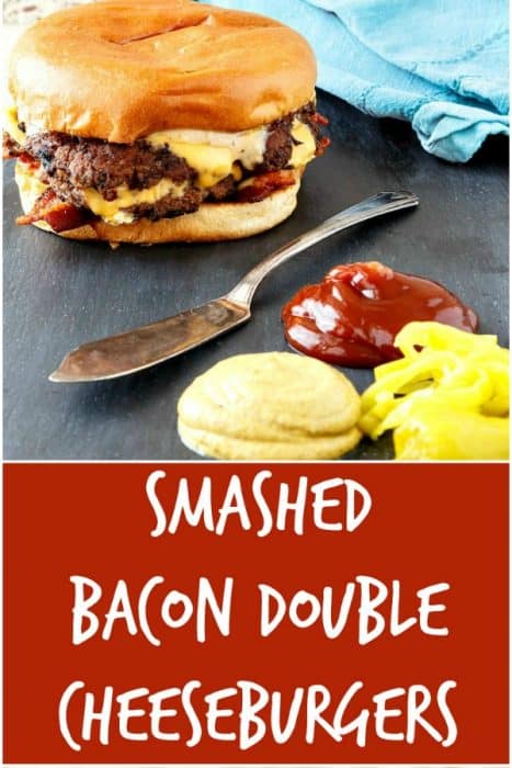 Bacon Double Smash Burger Recipe (Crispy, Juicy & Packed with Flavor ...