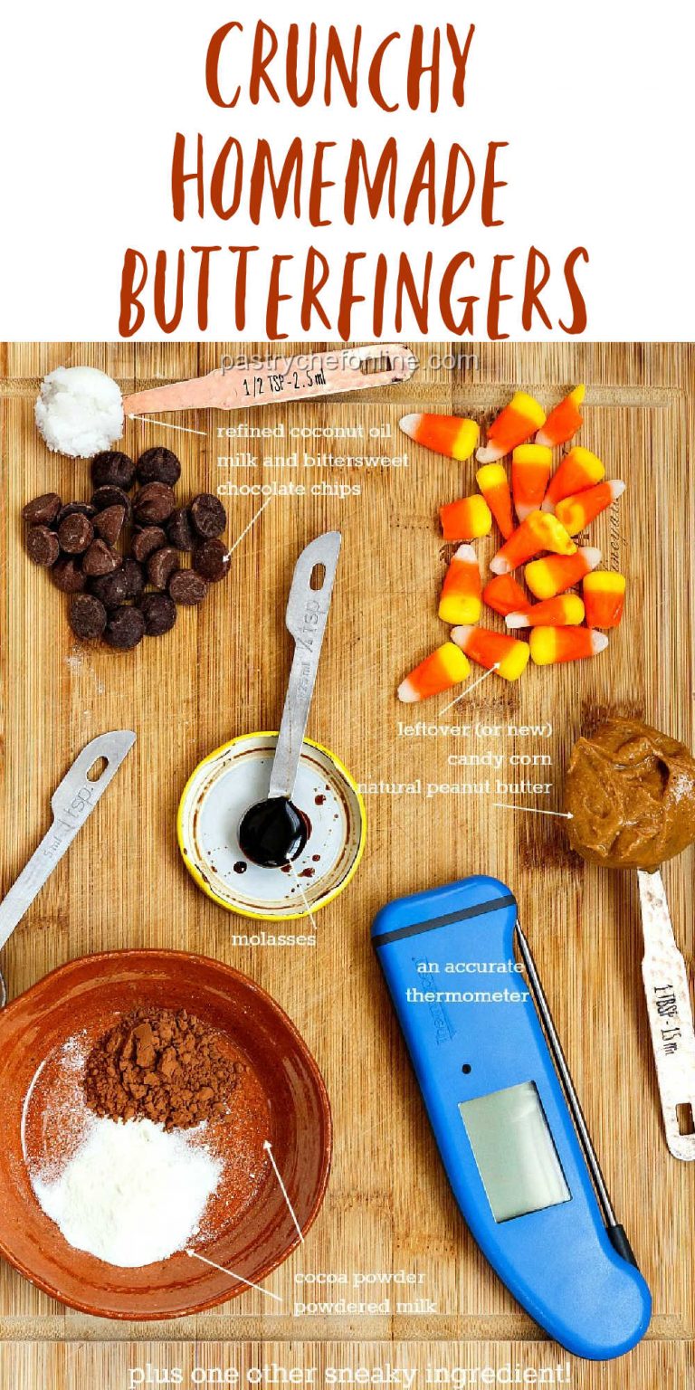 Homemade Crispy, Crunchy Butterfinger Recipe | Pastry Chef Online