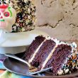 Easy Day of the Dead Cake | Dia de Los Muertos Cake