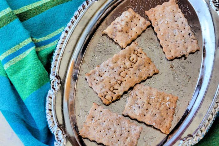 How to Make Spent Grain Crackers | Spent Grain Soda Crackers