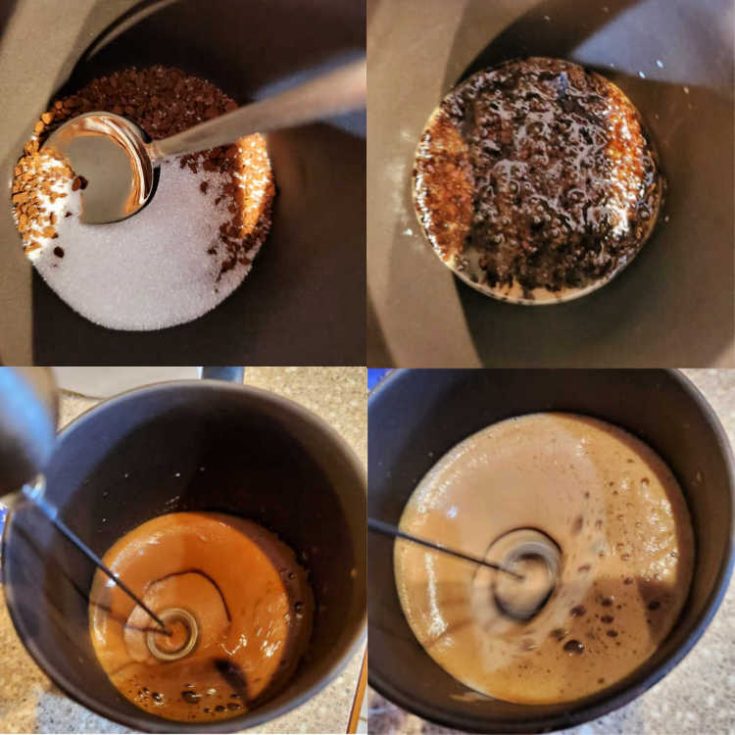 How to Make Beaten Coffee - Pastry Chef Online