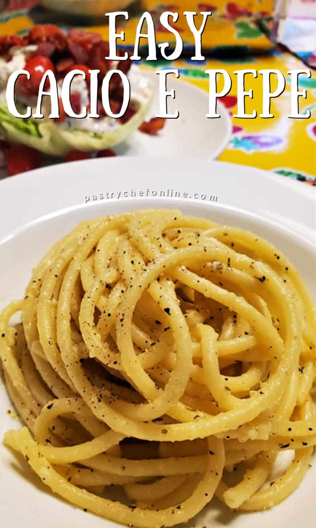 Comforting Noodles: An Easy Take on Cacio e Pepe - Pastry Chef Online
