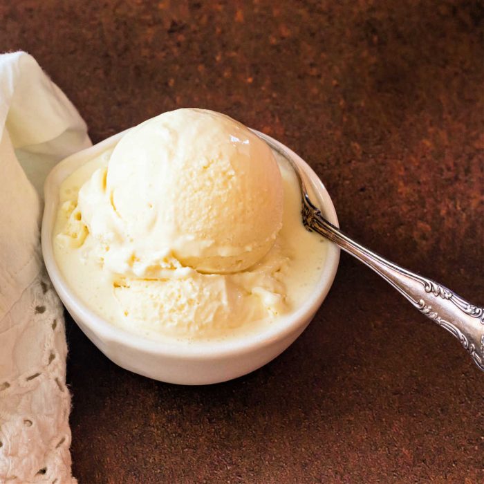 French Vanilla Ice Cream Recipe (No-Churn) - Pastry Chef Online