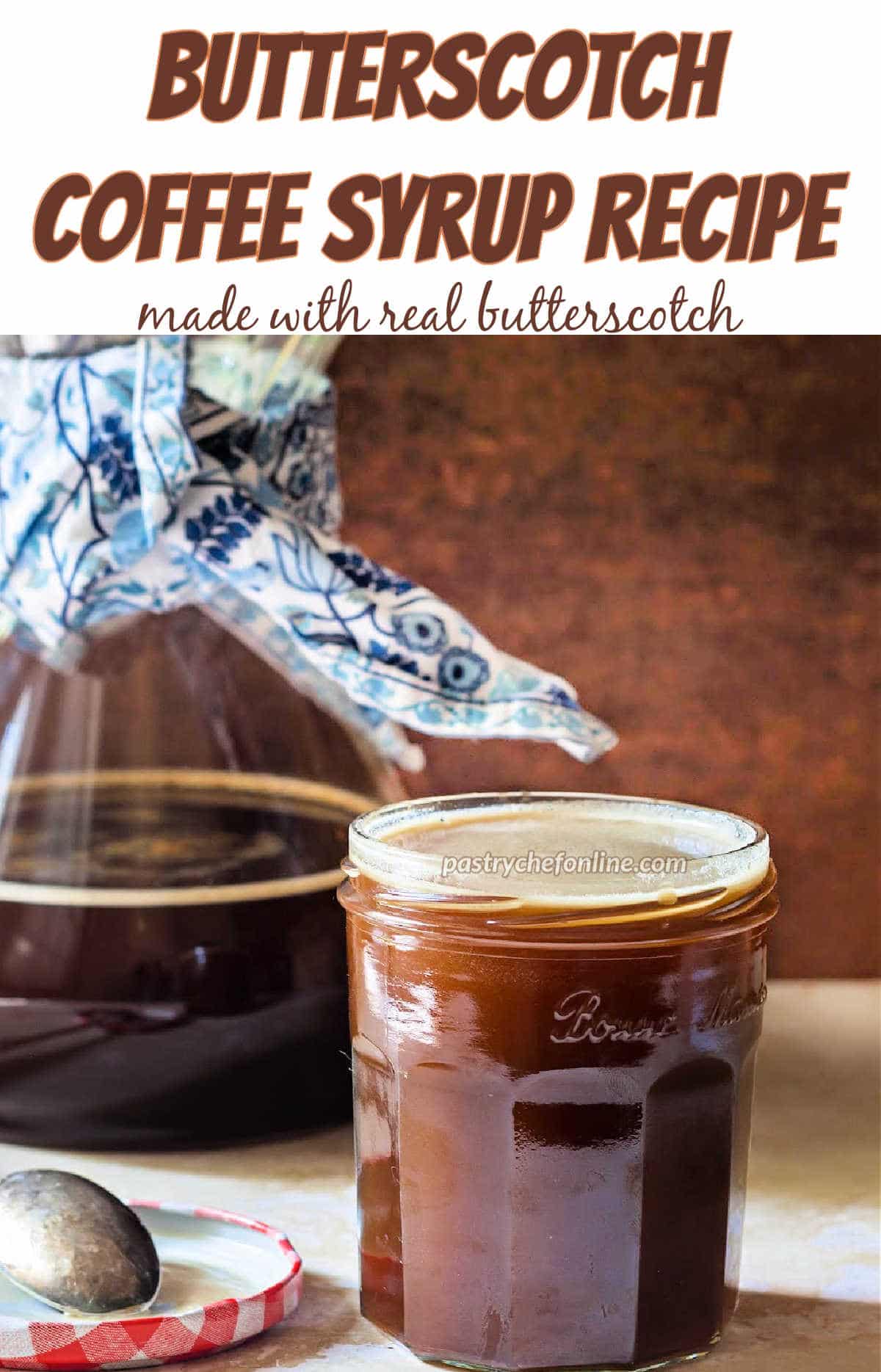 Butterscotch Syrup for Coffee - Pastry Chef Online