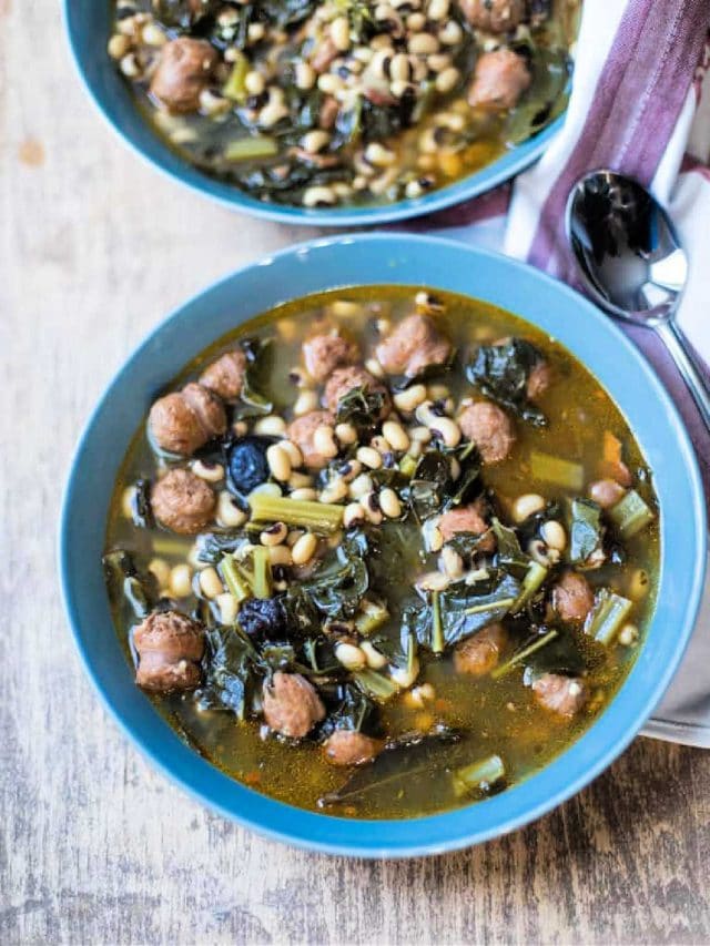 Instant Pot Good Luck Soup Recipe - Pastry Chef Online