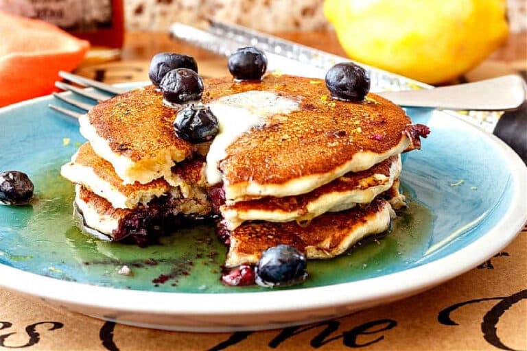 Pancakes for One (No Egg Recipe). Treat Yourself!