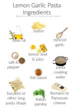 Easy Lemon Garlic Pasta Recipe - Pastry Chef Online