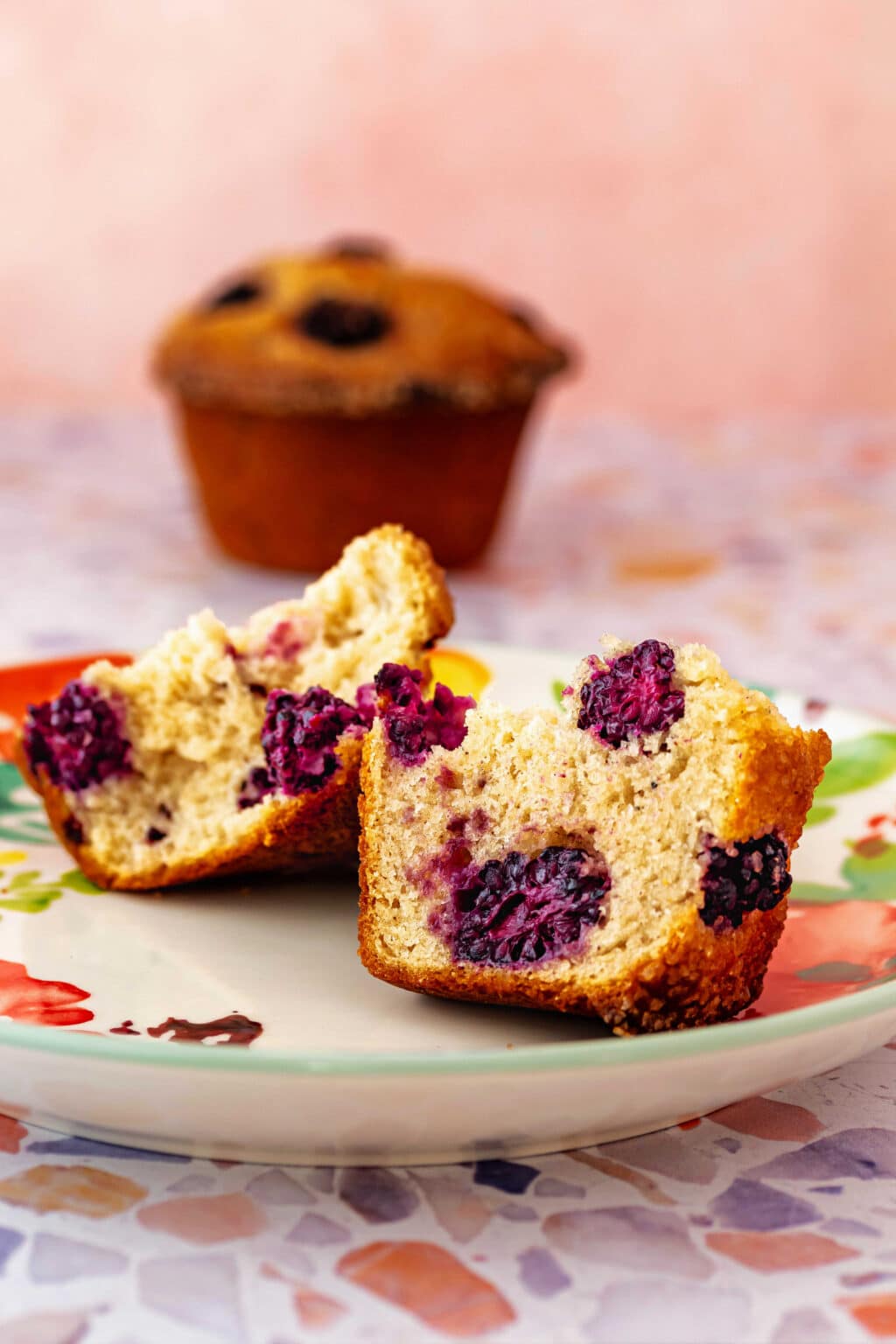 Jumbo Blackberry Muffins - Pastry Chef Online