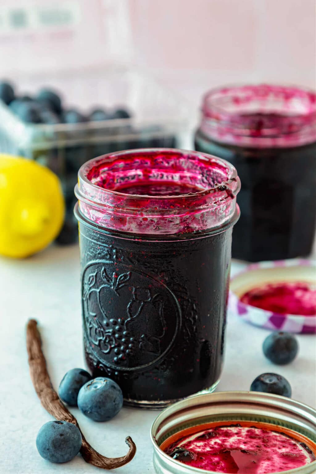 Blueberry Jam with Vanilla - Pastry Chef Online