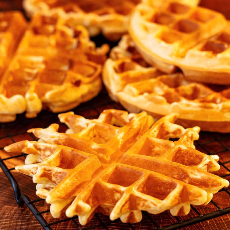Overnight Malted Waffles - Pastry Chef Online